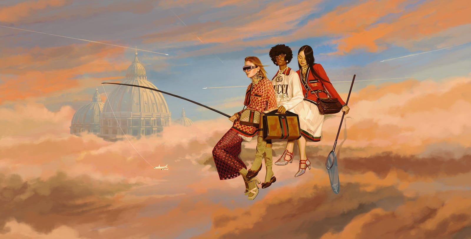 La campagna di Gucci per la collezione primavera/estate 2018