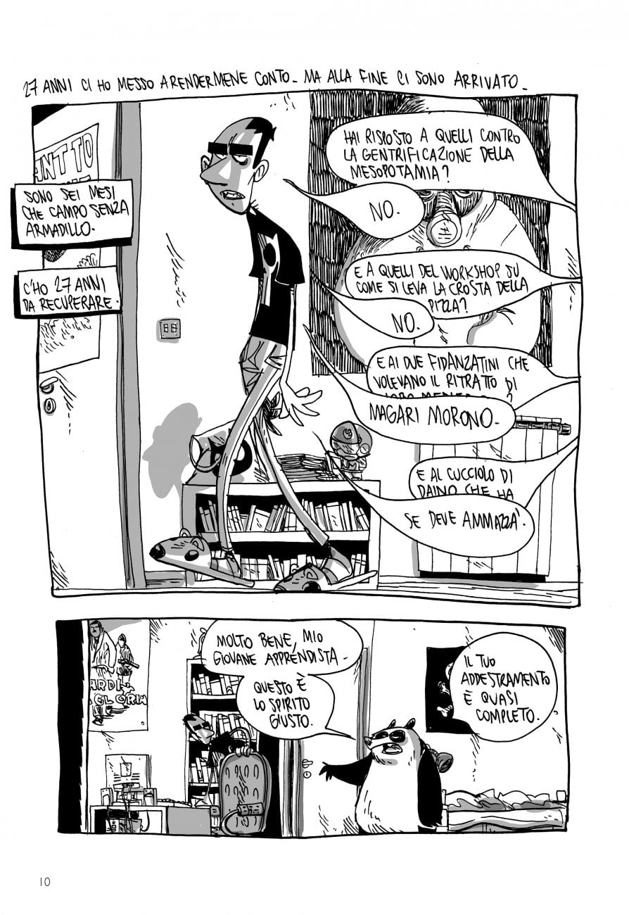 Ecco le prime tavole dell'ultimo fumetto di ZeroCalcare