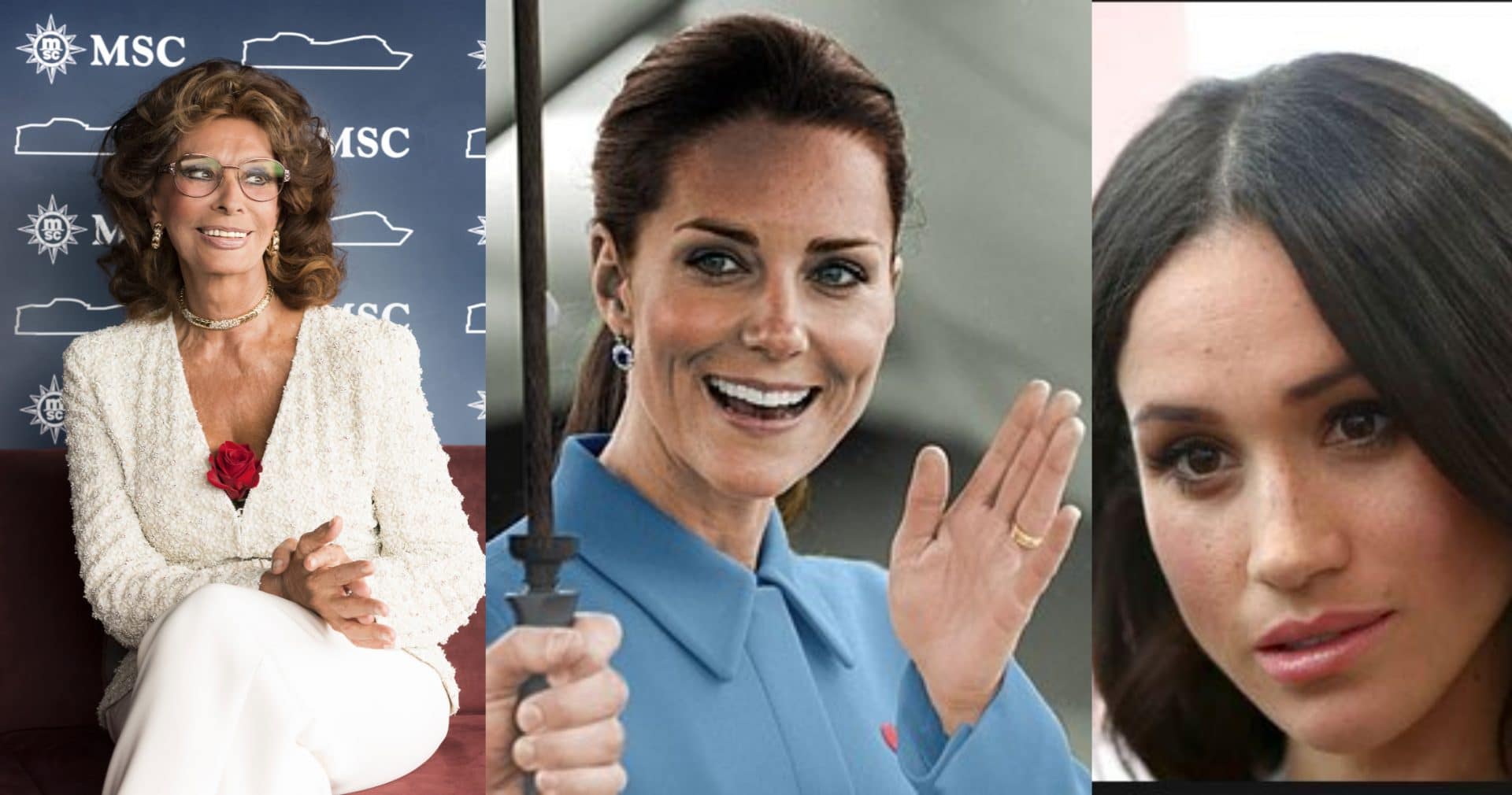 Sophia Loren in visita a Southampton: "Vorrei conoscere Kate Middleton"