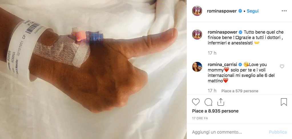 Romina Power ricoverata e operata in ospedale | Cosa è successo Romina Power ricoverata e operata in ospedale | Cosa è successo