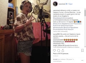 Vasco Rossi scrive per Emma Marrone: la nuova canzone registrata in Usa