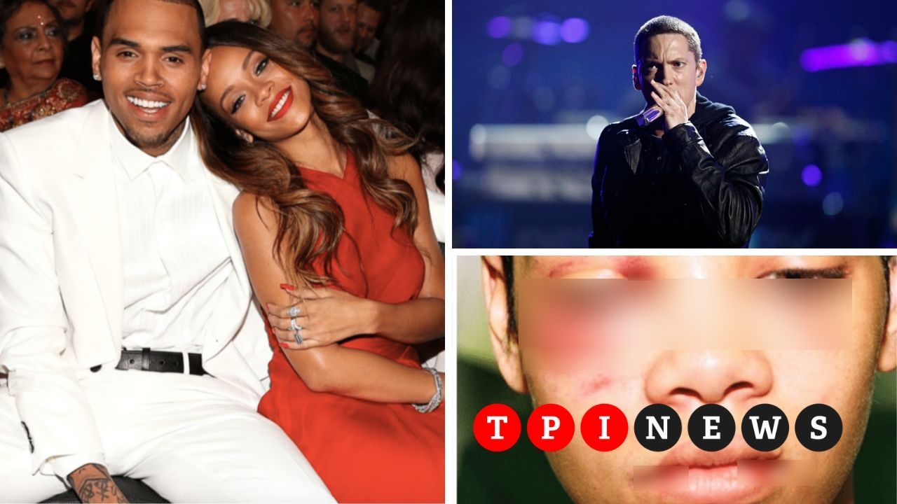 Eminem sostiene Chris Brown per aver picchiato Rihanna: l'audio inedito