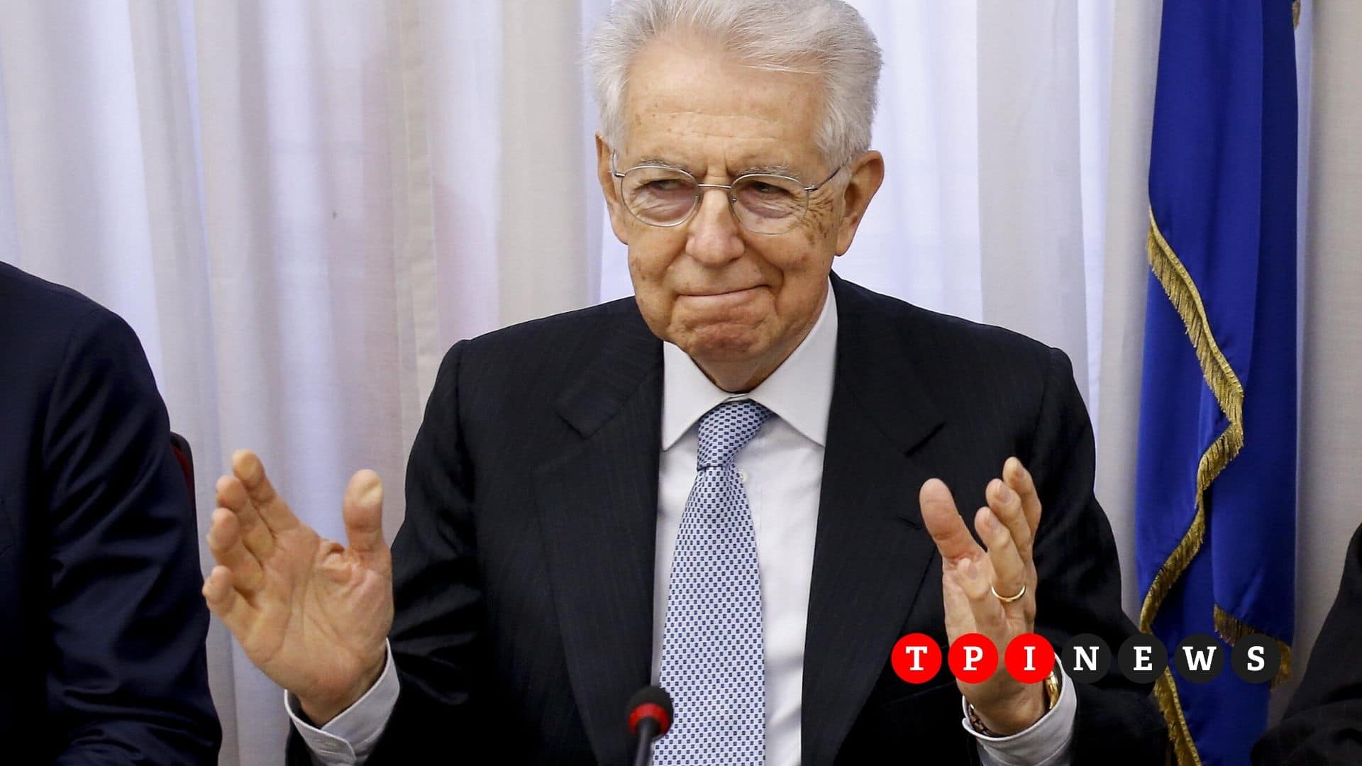 L'ex premier Mario Monti è pronto a scendere in piazza con le sardine