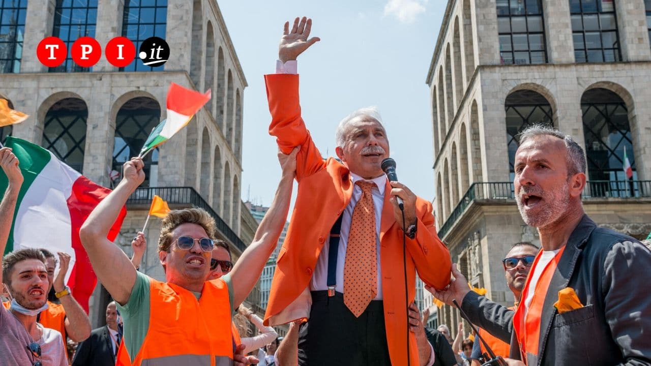 Generale Pappalardo: chi è il leader dei gilet arancioni contro il Covid