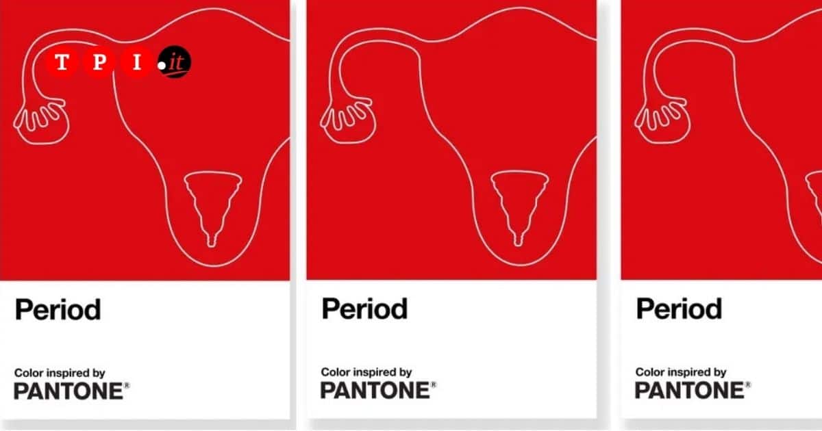 Pantone crea la nuova tonalità di rosso "Period", come le mestruazioni