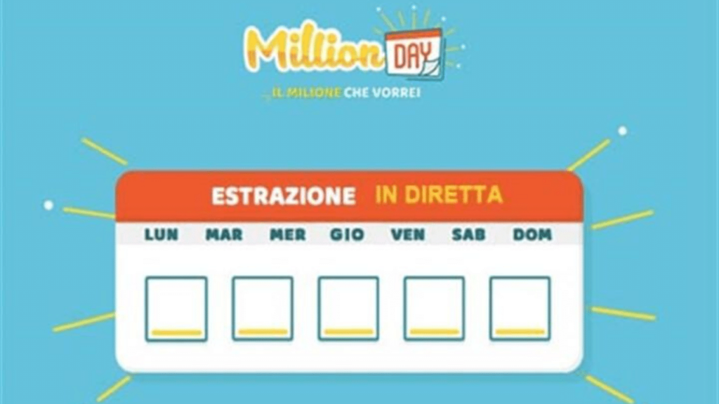 Estrazione Million Day oggi 28 settembre 2021: numeri vincenti diretta live