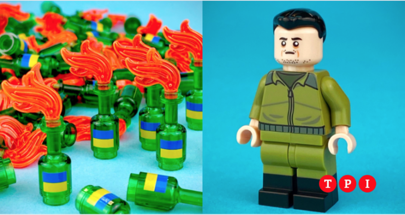 Guerra in Ucraina: parte la raccolta fondi con la figurina Lego di Zelensky