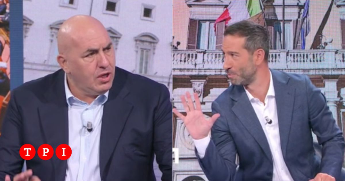 Tg1, Crosetto a Bonini: "Faccia il conduttore, non la parte"| VIDEO