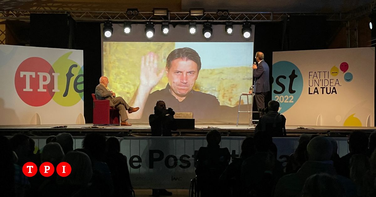 TPI Fest 2022, Giuseppe Conte: "Renzi sta facendo la guerra ai poveri"
