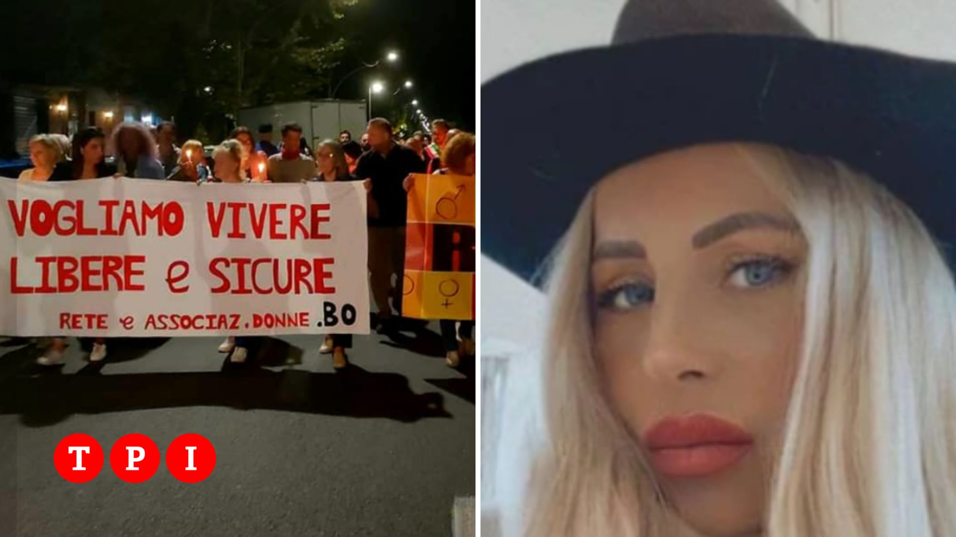 A Bologna la fiaccolata per ricordare Alessandra Matteuzzi