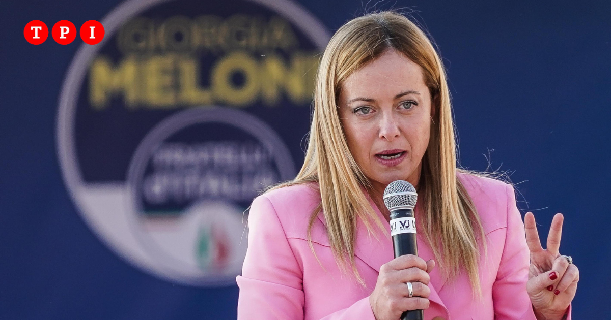 Meloni: “L’Italia deve tornare a difendere i suoi interessi”