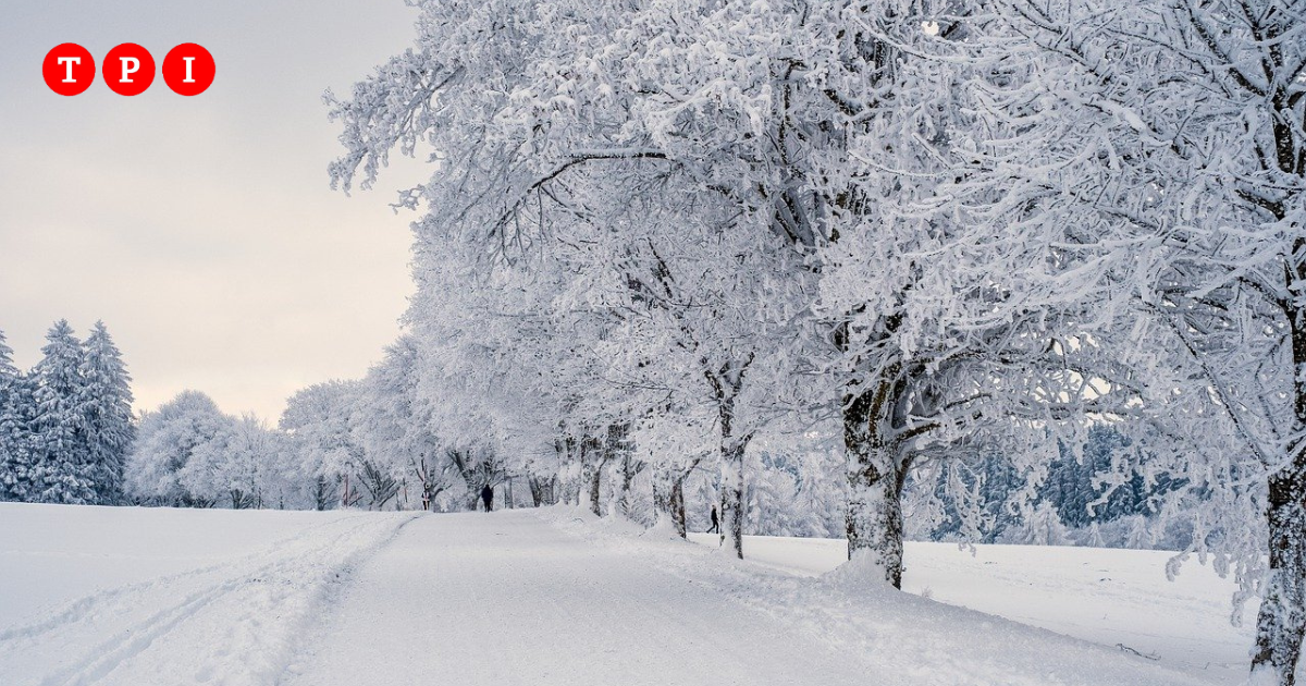 Meteo, ecco l’inverno: arriva la neve anche in pianura