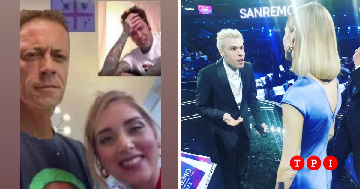 Rocco Siffredi con Chiara Ferragni e Fedez che piange: il meme virale