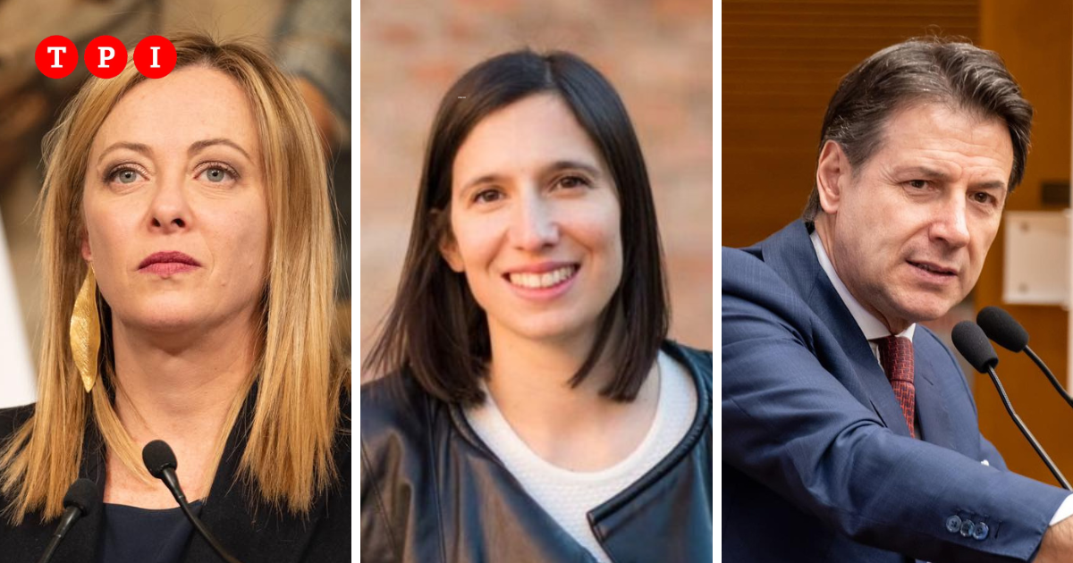 Sondaggi politici elettorali oggi 25 marzo 2023: Pd riduce divario con FdI