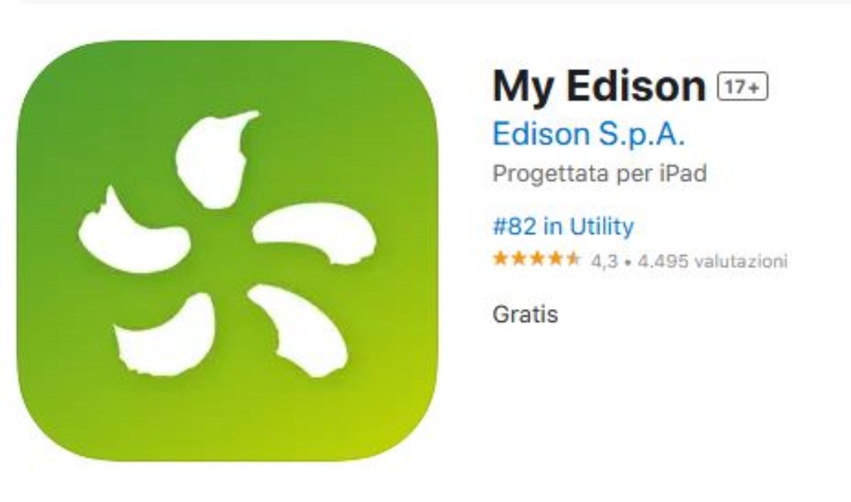 Edison, l'app My Edison eletta "Prodotto dell’Anno"