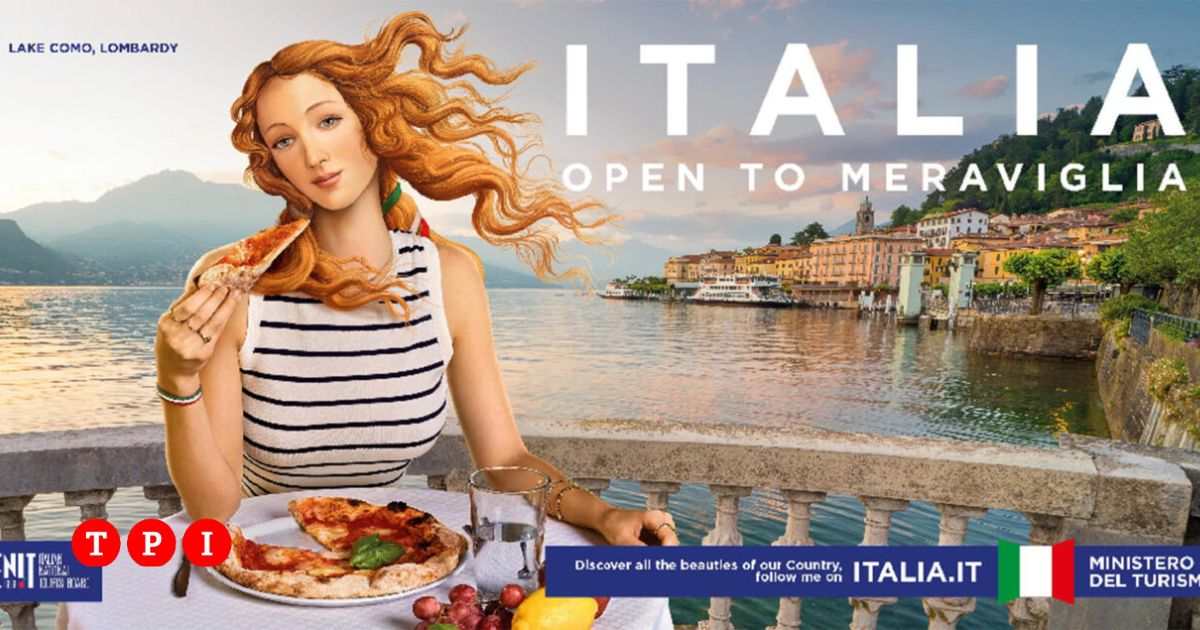 La Venere influencer parla a quei turisti che amano gli stereotipi italiani