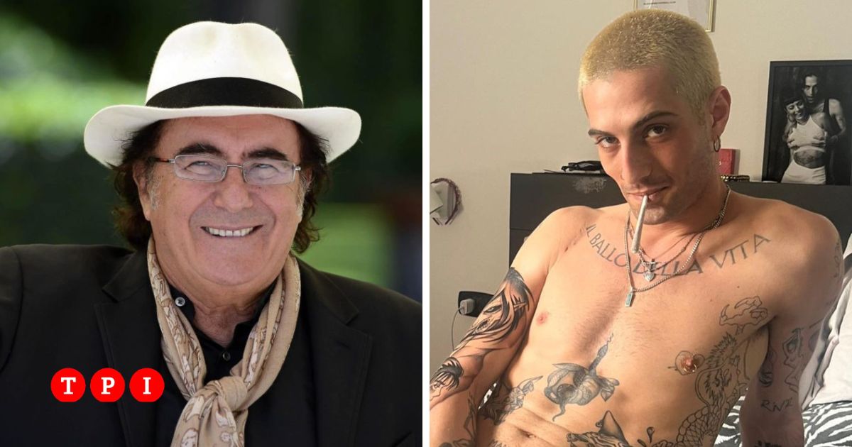 Al Bano contro Damiano per la foto nudo in cui fuma uno spinello