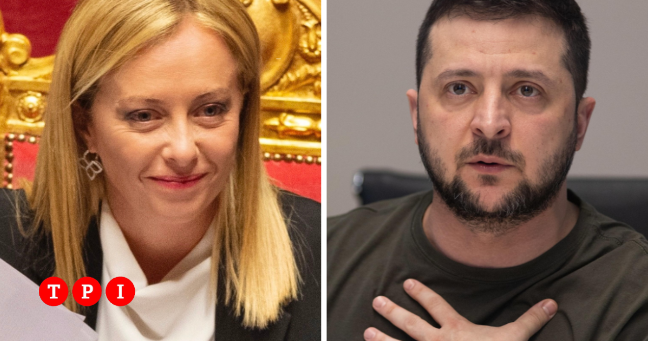 Zelensky in visita in Italia: a Palazzo Chigi incontrerà Meloni e ...