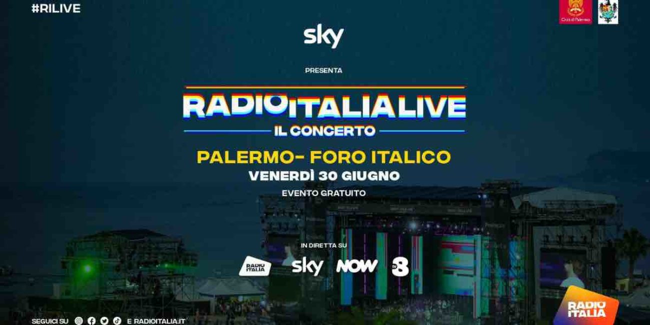 Radio Italia Live 2023, concerto da Palermo su Tv8: cantanti, cast ...