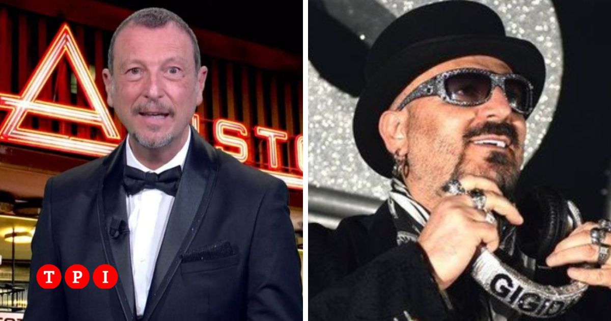Sanremo 2024, l'annuncio di Amadeus: "Gigi D'Agostino tra gli ospiti"