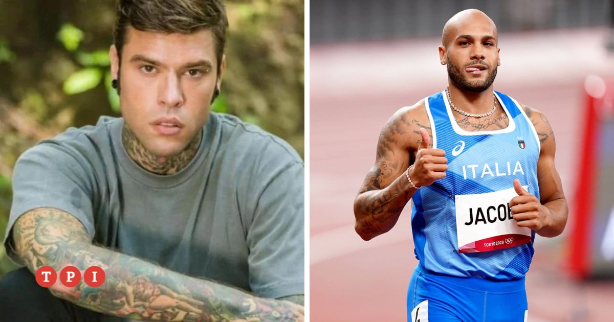 Fedez contro Marcell Jacobs, il cantante trascina in tribunale il campione