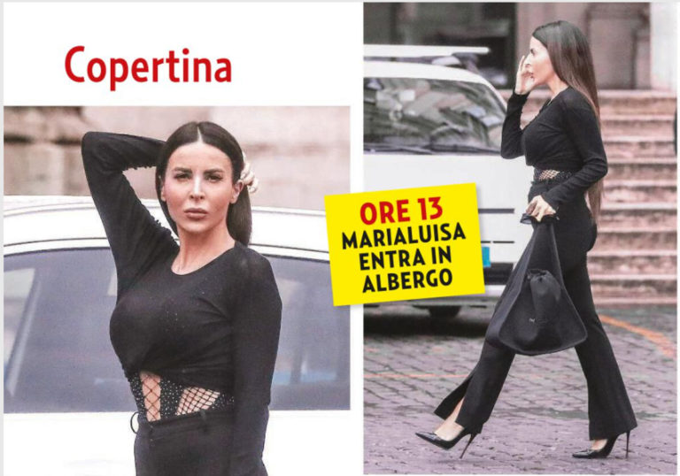 Le foto dell'incontro tra Francesco Totti e Maria Luisa Jacobelli