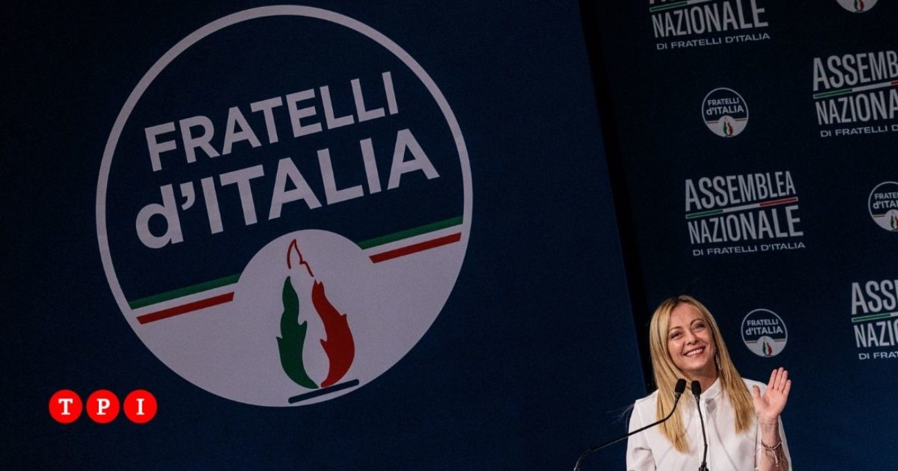 Giorgia Meloni: "Non toglieremo la fiamma dal simbolo di Fratelli d'Italia"